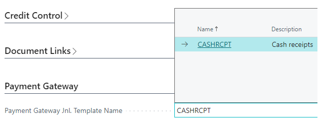 Clever Dynamics - Credit Control Setup
